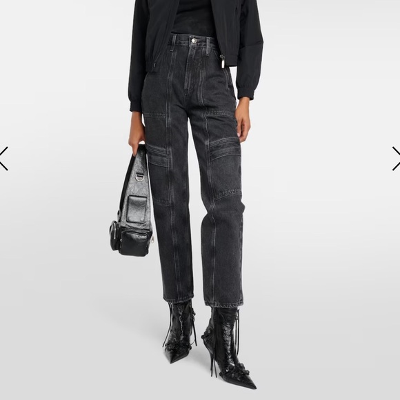Agolde | Jeans | Nwt Agolde Cooper Cargo Jeans In Panther High Waist ...